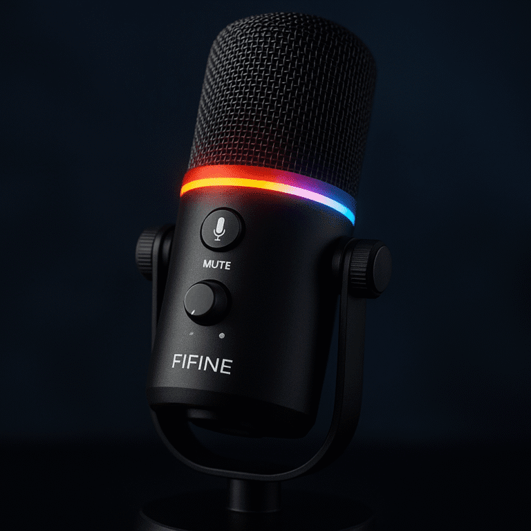 FIFINE K669B Microphone Review for Podcasting - Find Tech Today